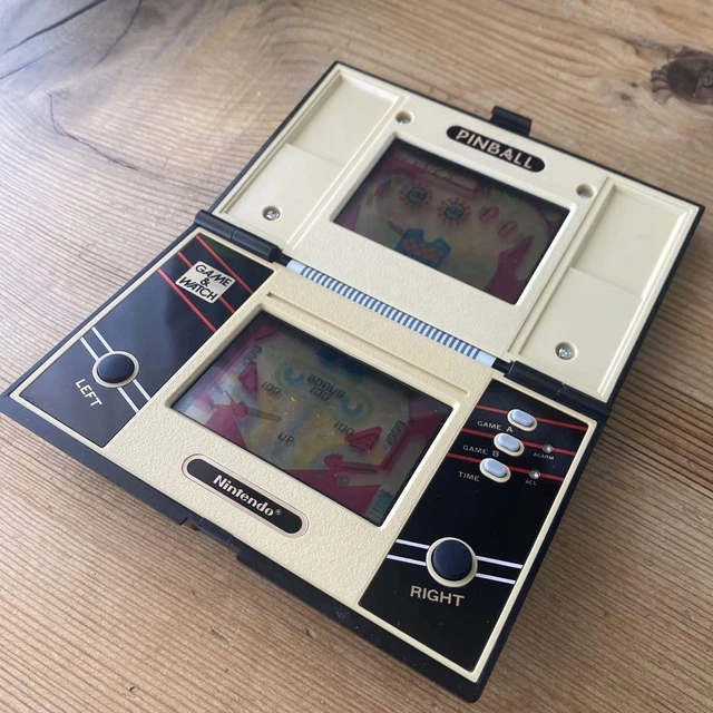 NINTENDO GAME & Watch Pinball Vintage Handheld Console - Fully Working ...