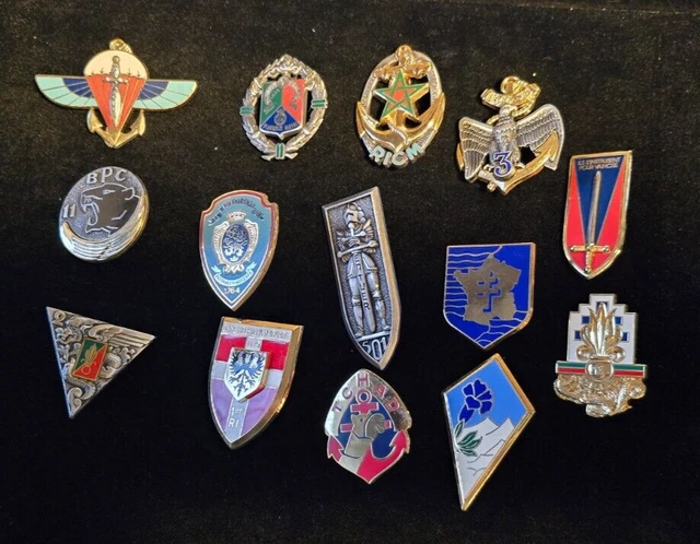 14 INSIGNES MILITAIRES - ARTHUS BERTRAND pour EDITIONS ATLAS. EUR 50,00 - PicClick FR