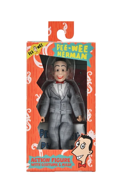 FIGURA DE ACCIÓN Pee-Wee Herman Ben Cooper S8 NECA 00262 EUR 37,46 ...