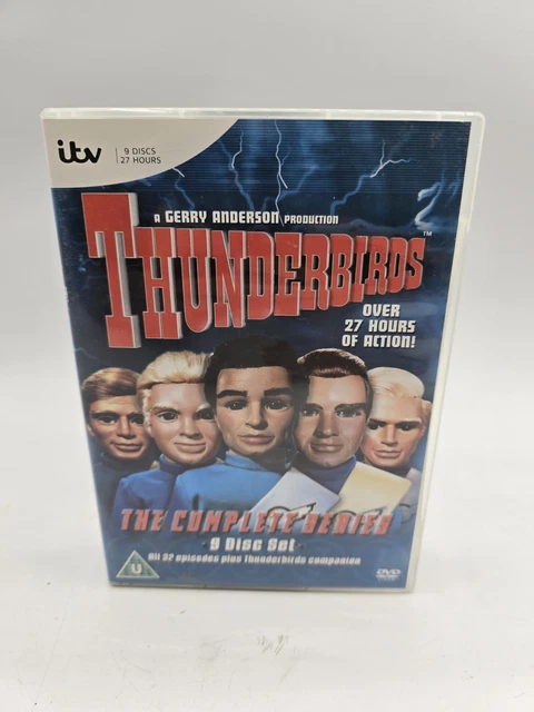 THUNDERBIRDS THE COMPLETE Series 9 Disc Set DVD Box Set all 32 Episodes ...