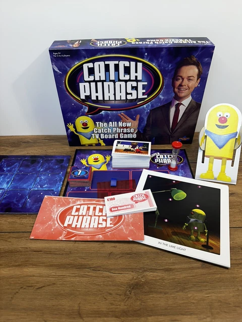 CATCHPHRASE BOARD GAME - The All New Catch Phrase TV Board Game Goliath ...