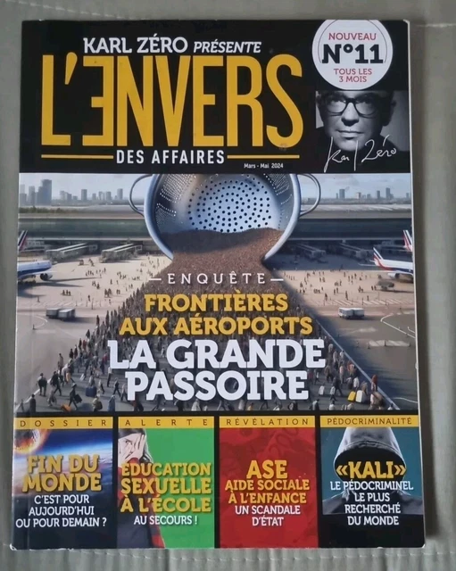 L'ENVERS DES AFFAIRES / Karl Zero / N°11 - Mars 2024 Kali EUR 12,00 ...