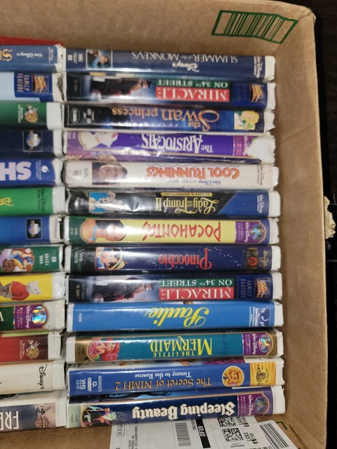 DISNEY MOVIE LOT vhs - VHS Tapes Lot Of 48 Fox Vhs EUR 85,64 - PicClick FR