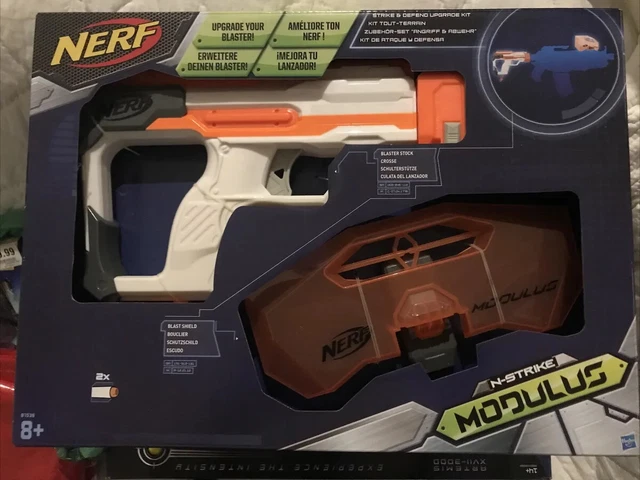 NERF N-STRIKE MODULUS Upgrade kit B1536. Blaster Stock / Blast Shield. Brand New £5.90 - PicClick UK