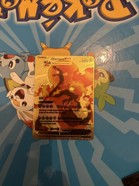 SHINING CHARIZARD VMAX - Gold foil custom pokemon card: EUR 5,70 ...
