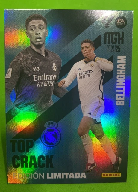 💥 MGK 2024-25 JUDE BELLINGHAM LIMITED EDITION CARD La Liga PANINI ...