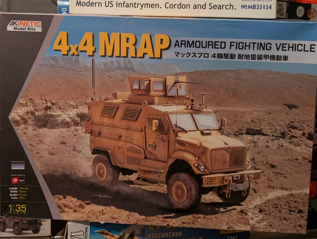 1/35 KINETIC INTERNATIONAL M1224 MaxxPro 4x4 MRAP Modellbausatz EUR 39 ...