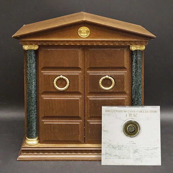 THE MILLENNIUM COIN Collection Franklin Mint 1St Century 20Th Set £622. ...