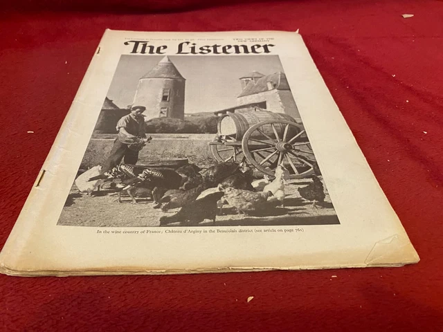 THE LISTENER MAGAZINE 21/10/1936 Anton Bruckner. The Music Of Eric ...