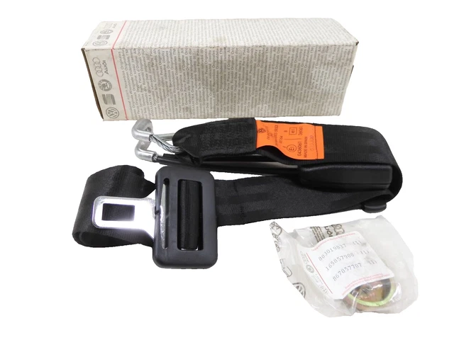 (781) ORIG. VW POLO / SEAT CORDOBA Beckengurt hinten mitte 6N0857487 ...