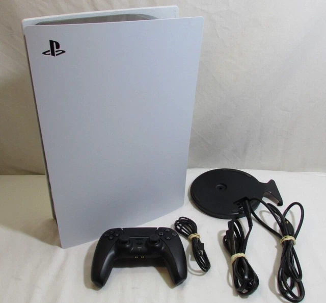 SONY PLAYSTATION 5 Digital Edition Console W/ Controller & Cords # Cfi ...
