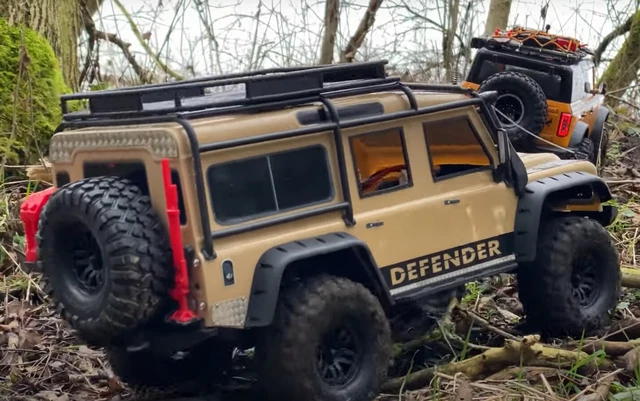 TRX 4 TRX4 Land Rover Defender RC 1/10 compatible Side/Hood Graphics £ ...