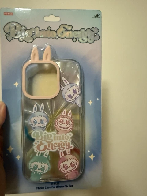 AUTHENTIC POPMART LABUBU Big Into Energy Phone Case For iPhone 16 Pro £ ...