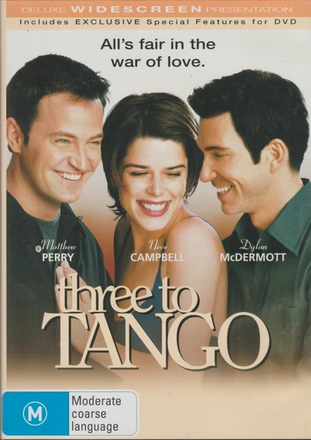 THREE TO TANGO (DVD 2006) - GOOD CONDITION - Free Post - Region 4 $4.50 ...