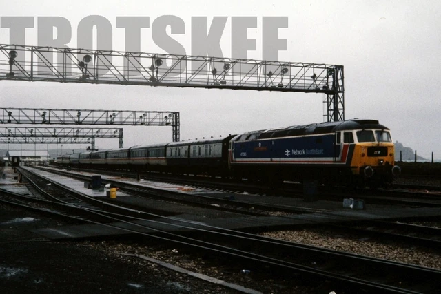 35MM SLIDE BR British Rail Diesel Loco Class 47 47583 1989 Longrock ...