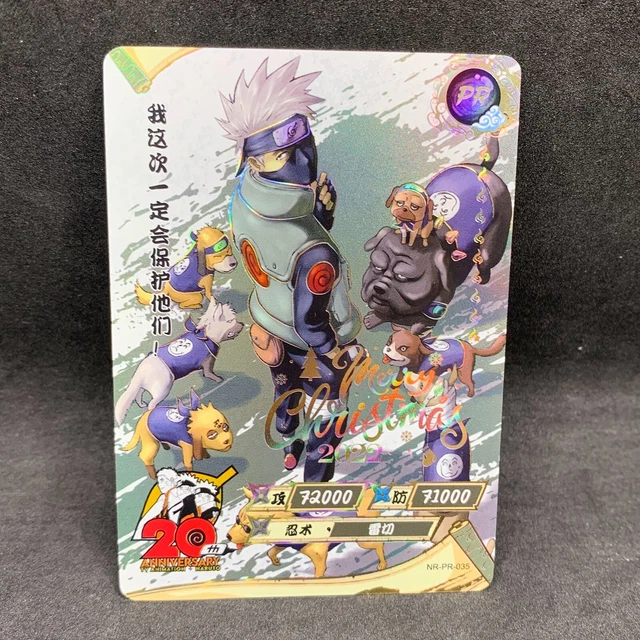 NARUTO KAYOU CCG - Kakashi Hatake PR-035 - 20th Anniversary Promo Card ...