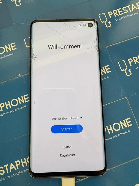 SAMSUNG S10 128GO G973F - Ecran Cassé – Destockage EUR 50,00 - PicClick FR