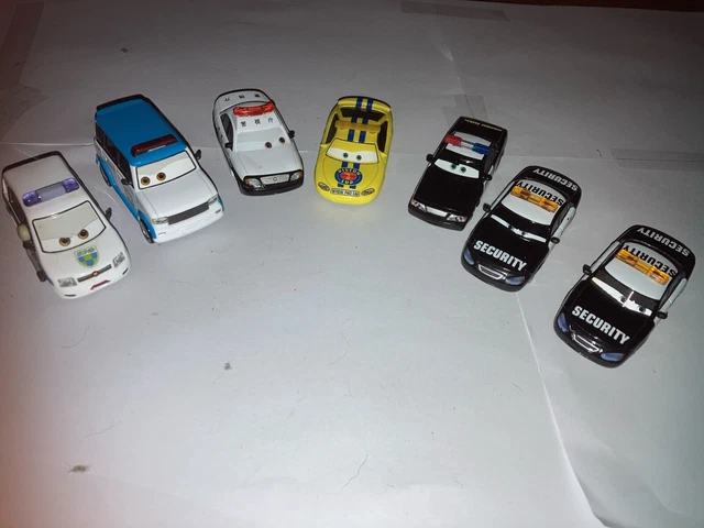 DISNEY PIXAR CARS police and security bundle And Official Pace Car ...