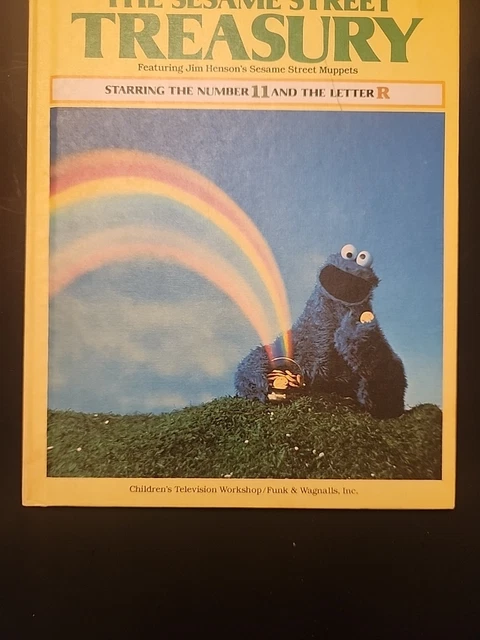 SESAME STREET TREASURY Book Volume 11 Number 11 Letter R Jim Henson's ...