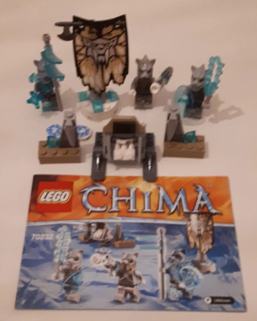 LEGO CHIMA REF 70232 - The Sabertoothed Tiger Tribe (Complete) £14.19 ...
