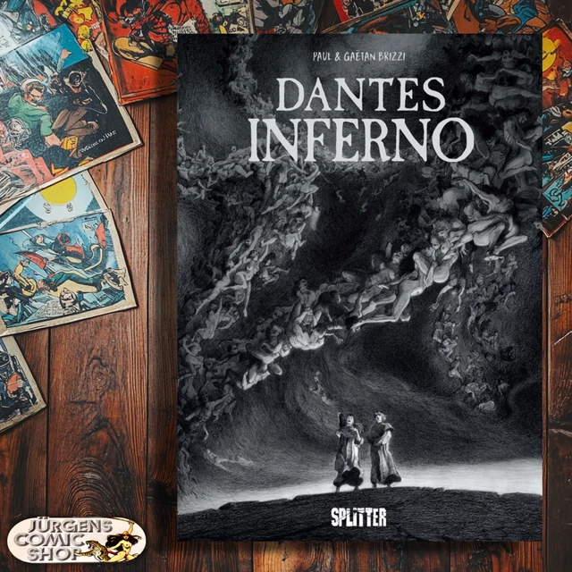 DANTES INFERNO-GRAPHIC-NOVEL-VON-BRIZZI-SPLITTER-VERLAG-COMIC-KLASSIKER ...