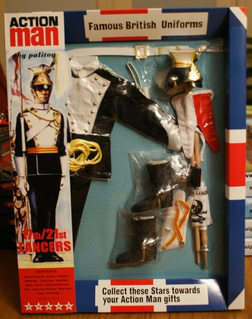 CARTA ACTION MAN 40th The 17th/21st Lancers EUR 75,79 - PicClick IT