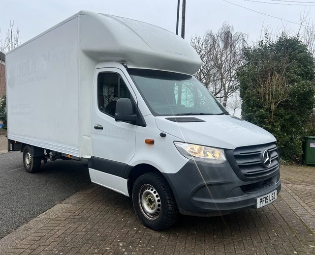 MERCEDES SPRINTER LUTON Van With Tail Lift £12,900.00 - PicClick UK