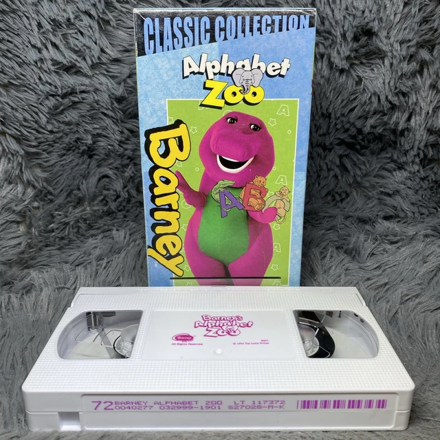 BARNEY - BARNEYS Alphabet Zoo VHS Tape 2000 Classic Collection Cartoon ...