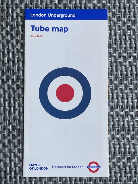 LONDON UNDERGROUND TUBE Map MAY 1994 Journey Planner EUR 7,58 - PicClick FR