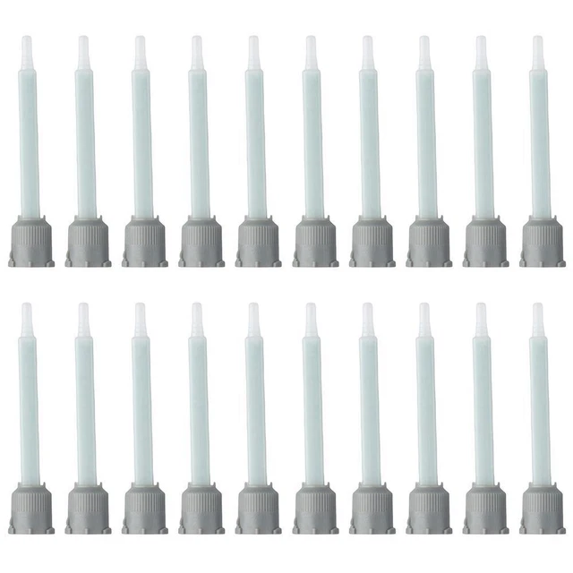 PLASTIC EPOXY MIXING Nozzle Tip Resin Static Mixer Mixer Adhesive Gun £ ...