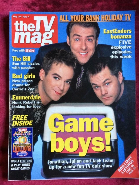 SUN TV MAG 29-May-1999 JULIAN CLARY Joanne Froggatt Robert Beck Kate ...