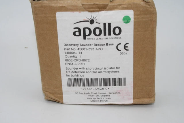 APOLLO DISCOVERY SOUNDER Beacon Base with Isolator (45681-393APO)- NEW ...