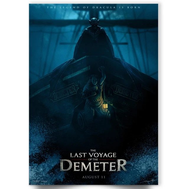 LAST VOYAGE OF the Demeter 2023 Horror Movie Film Poster Print - A5 A4 ...
