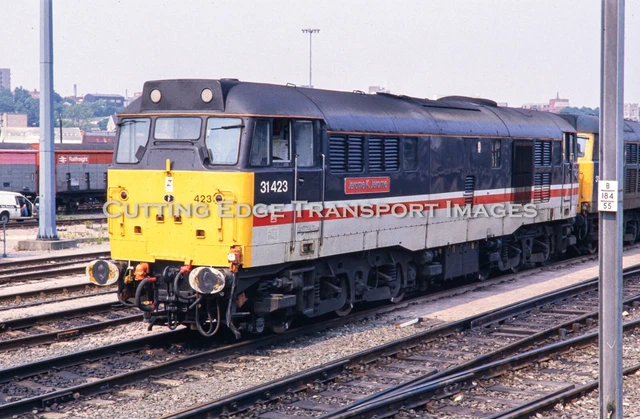 ORIGINAL RAILWAY SLIDE: Class 31 Diesel 31423 at Norwich D-1746 £3.49 ...