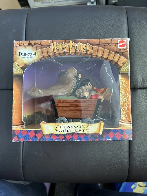 HARRY POTTER GRINGOTTS Vault Cart Mattel Die-Cast And Plastic Figure £ ...