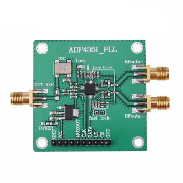 PRECISE FREQUENCY SYNTHESIS with ADF4351 PLL RF Signal Source Development Board $45.79 - PicClick CA