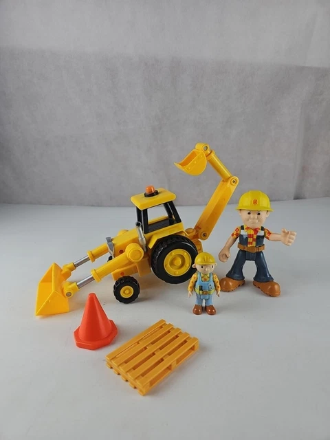 BOB THE BUILDER Scoop Vehicle, Cbeebies Vintage, Yellow Digger. £24.50 ...