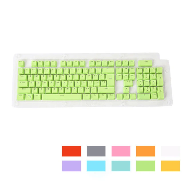 DOUBLESHOT PBT SPACEBAR 104 Keycap Backlit for Cherry MX Mechanical ...