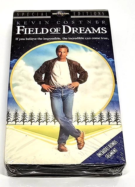 FIELD OF DREAMS Special Edition VHS 1999 New Sealed Watermark Bonus ...