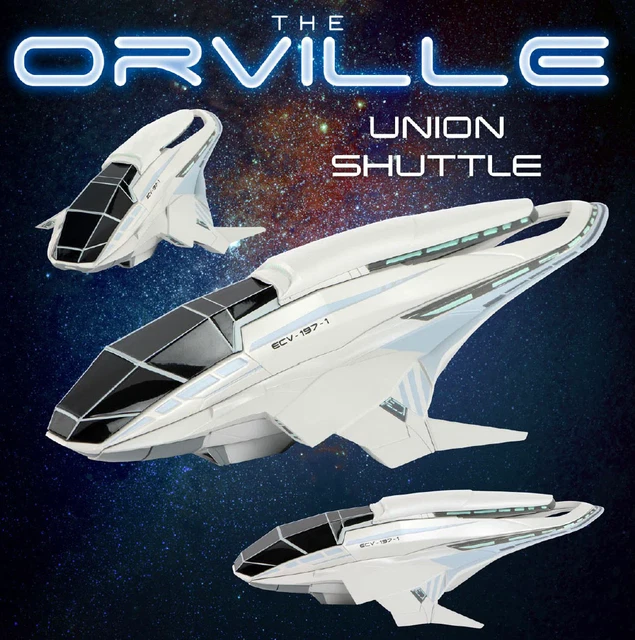 EAGLEMOSS THE ORVILLE : Union Shuttle Saison 3 ULTRA RARE & INÉDIT ...