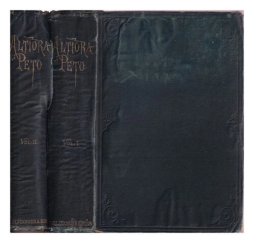 OLIPHANT, LAURENCE (1829-1888) Altiora Peto / par Laurence Oliphant ...