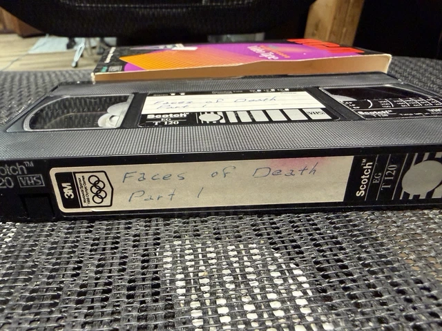 VINTAGE HORROR VHS Faces Of Horror 1! £7.45 - PicClick UK