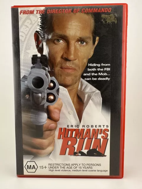 VHS HITMAN’S RUN Rare AUS Video Big Box Ex Rental Eric Roberts Farrah ... VHS HITMAN’S RUN Rare AUS Video Big Box Ex Rental Eric Roberts Farrah ...