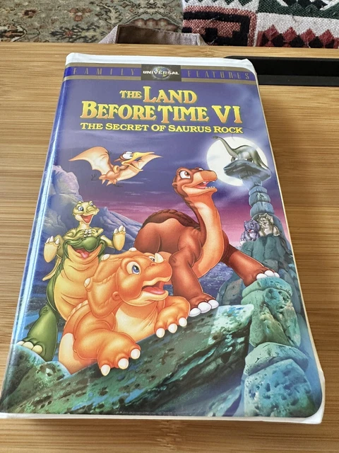 THE LAND BEFORE Time VI: The Secret of Saurus Rock VHS 1998 Clamshell £ ...