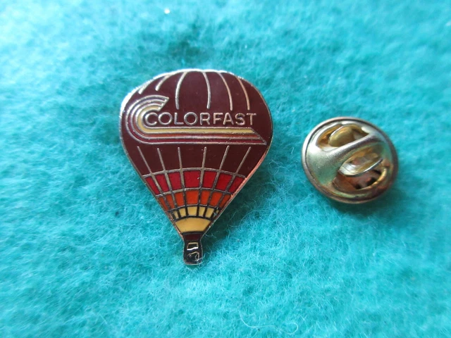 COLORFAST AIR BALLOON Lapel Pin $5.00 - PicClick CA