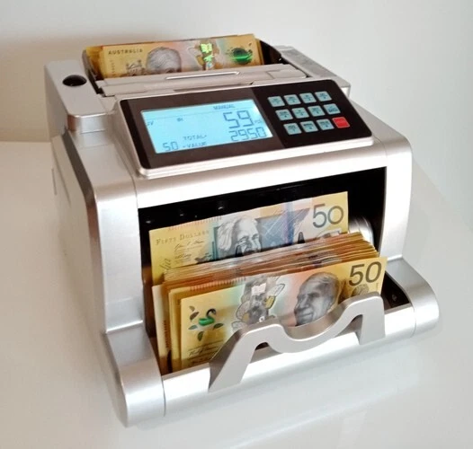 AUSTRALIAN MONEY COUNTING Machine Genuine Auscount Aus6500Rv ...