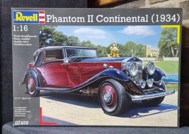 REVELL 1: 16 Bausatz 07459, Phantom II Continental 1934, ungebaut+OVP ...