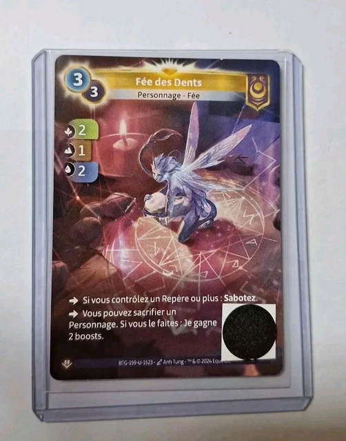CARTE ALTERED TCG UNIQUE FÉE DES DENTS BTG-159-U-1523 YZMIR EUR 1,00 - PicClick FR