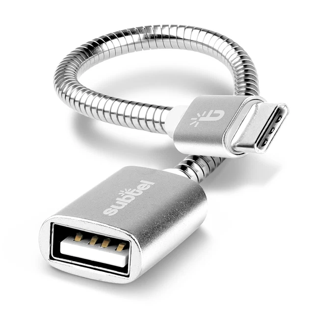 USB C HOST Kabel für Huawei Nova 5T OTG Stecker On The Go Aluminium ...