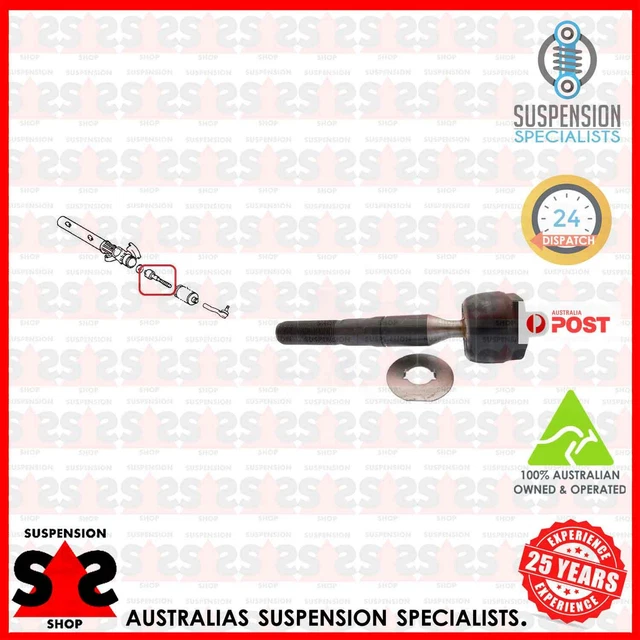 FRONT AXLE INNER Tie Rod Suit TOYOTA LandCruiser 4.2 TD (HDJ100 ...